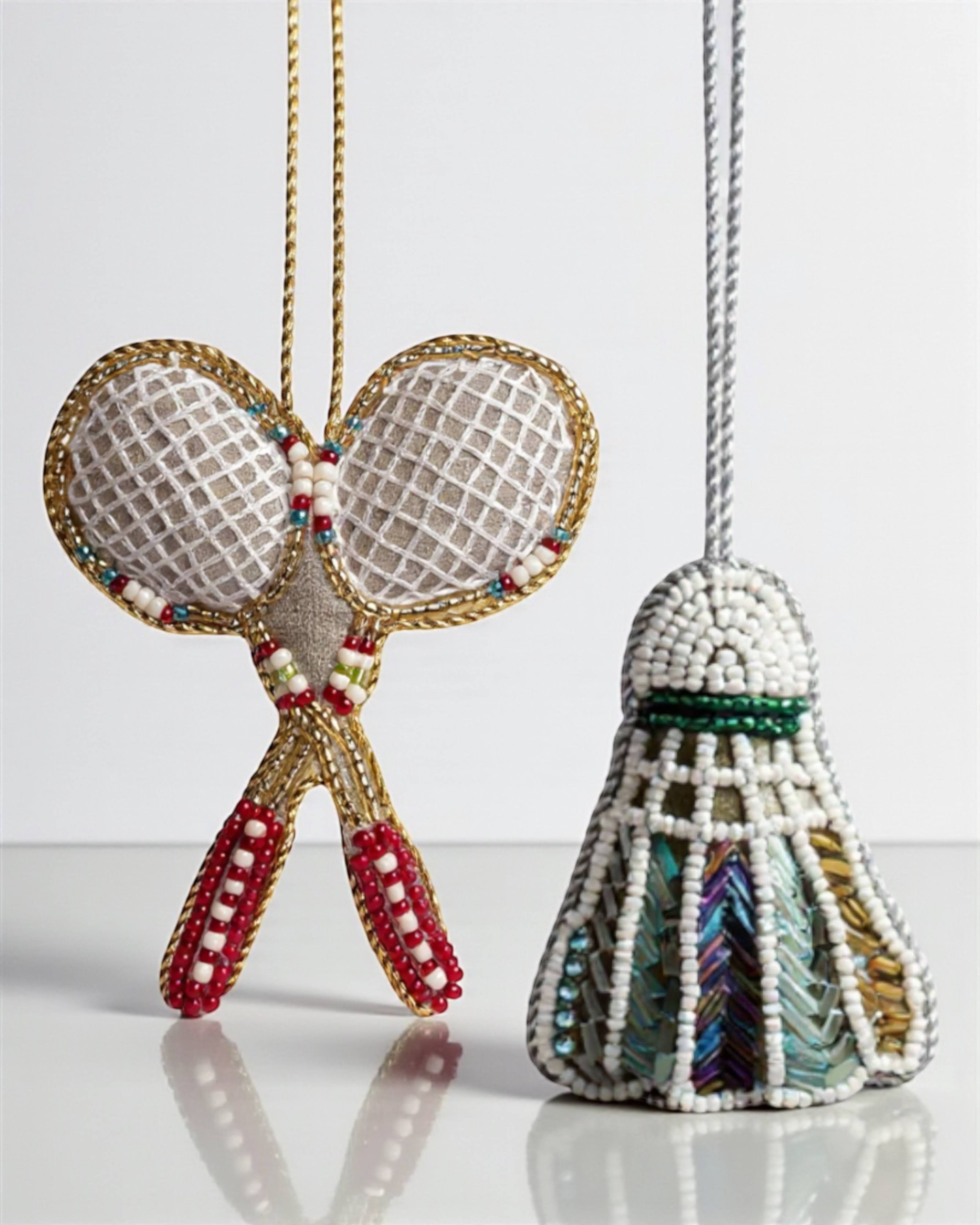 badminton ornament set – PILLOWPIA